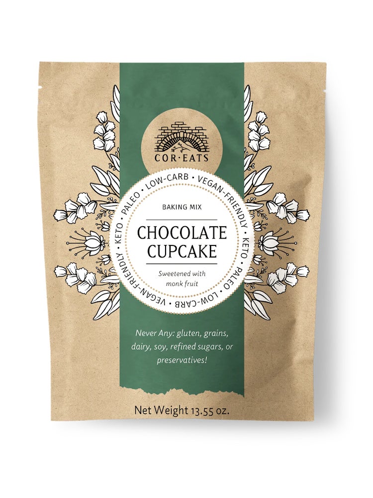 Chocolate Cupcake Mix - Cor-Eats Mixes | Café Conmigo Coffee & Tea House